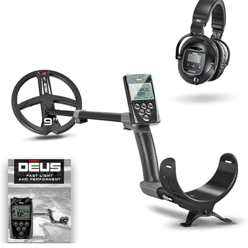 XP DEUS Metal Detector – 9″ X35 Coil, RC Remote & WS5 Headphones ...