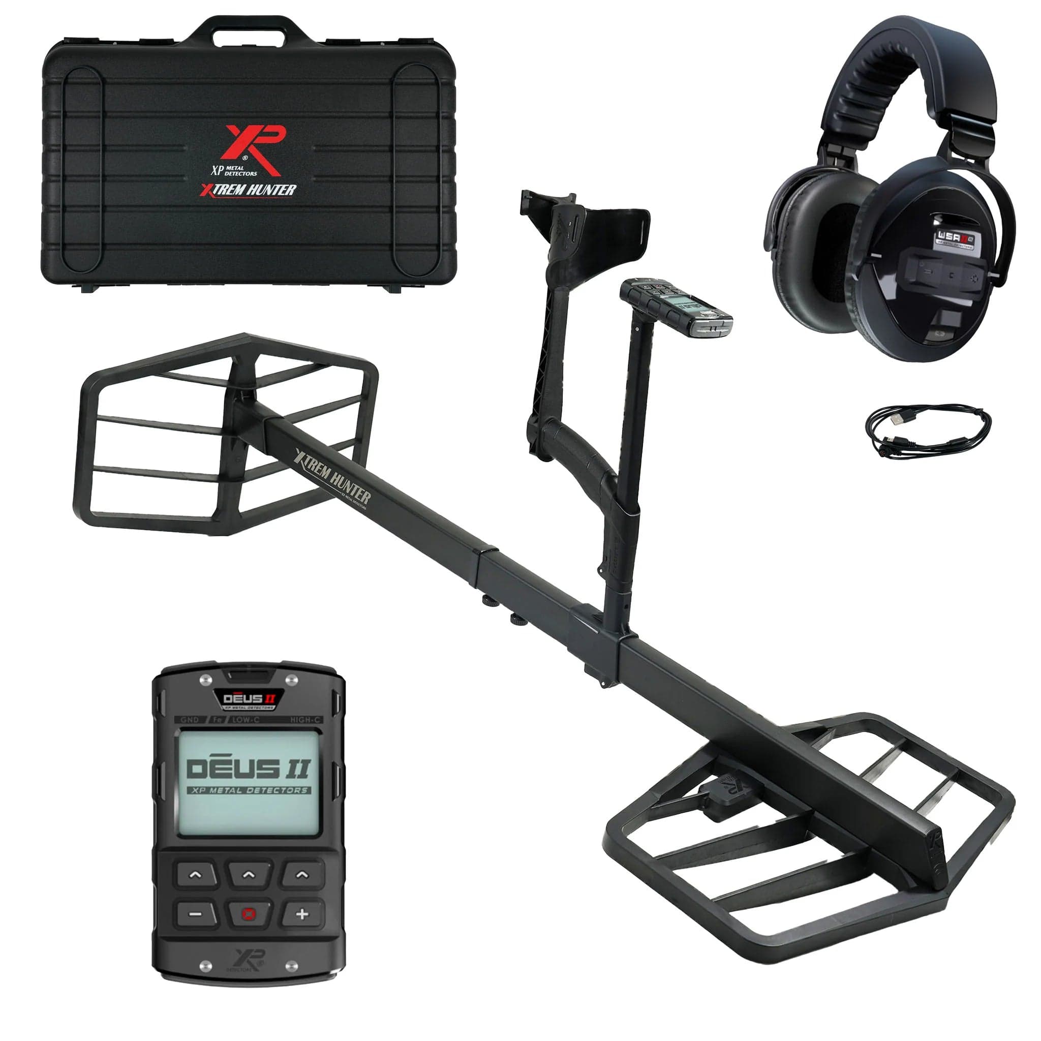 XP Xtreme Hunter XTR‑115RCWSA2XLEA Deep-Seeking Metal Detector ...